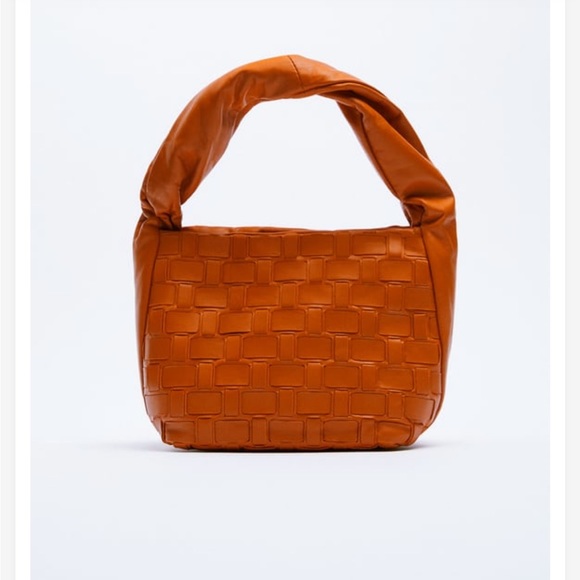 Zara | Bags | Zara Woven Leather Bucket Bag | Poshmark